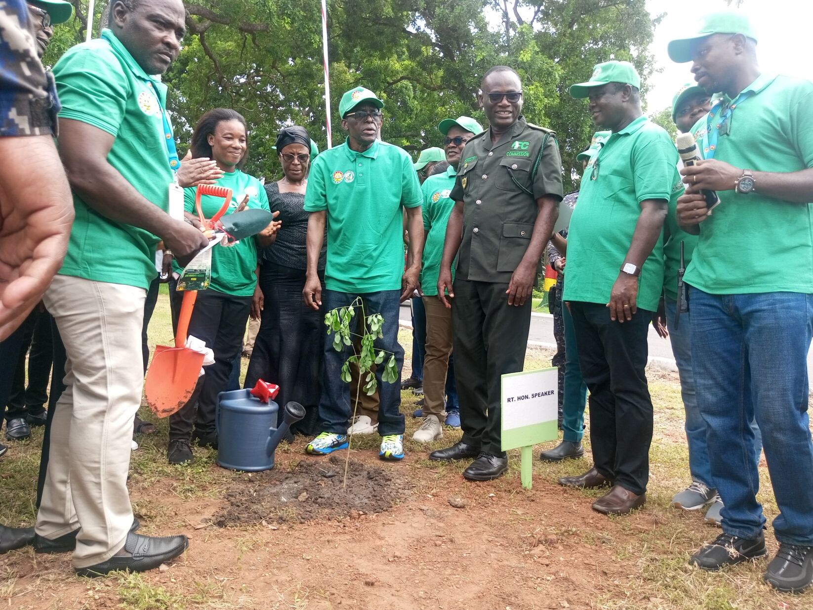 Green Ghana Day: Parliament plants 1,200 tree seedlings - MyJoyOnline