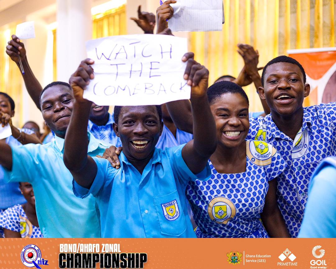 NSMQ 2024: Sunyani SHS 'peppers' St. James to win B/A Zonal ...