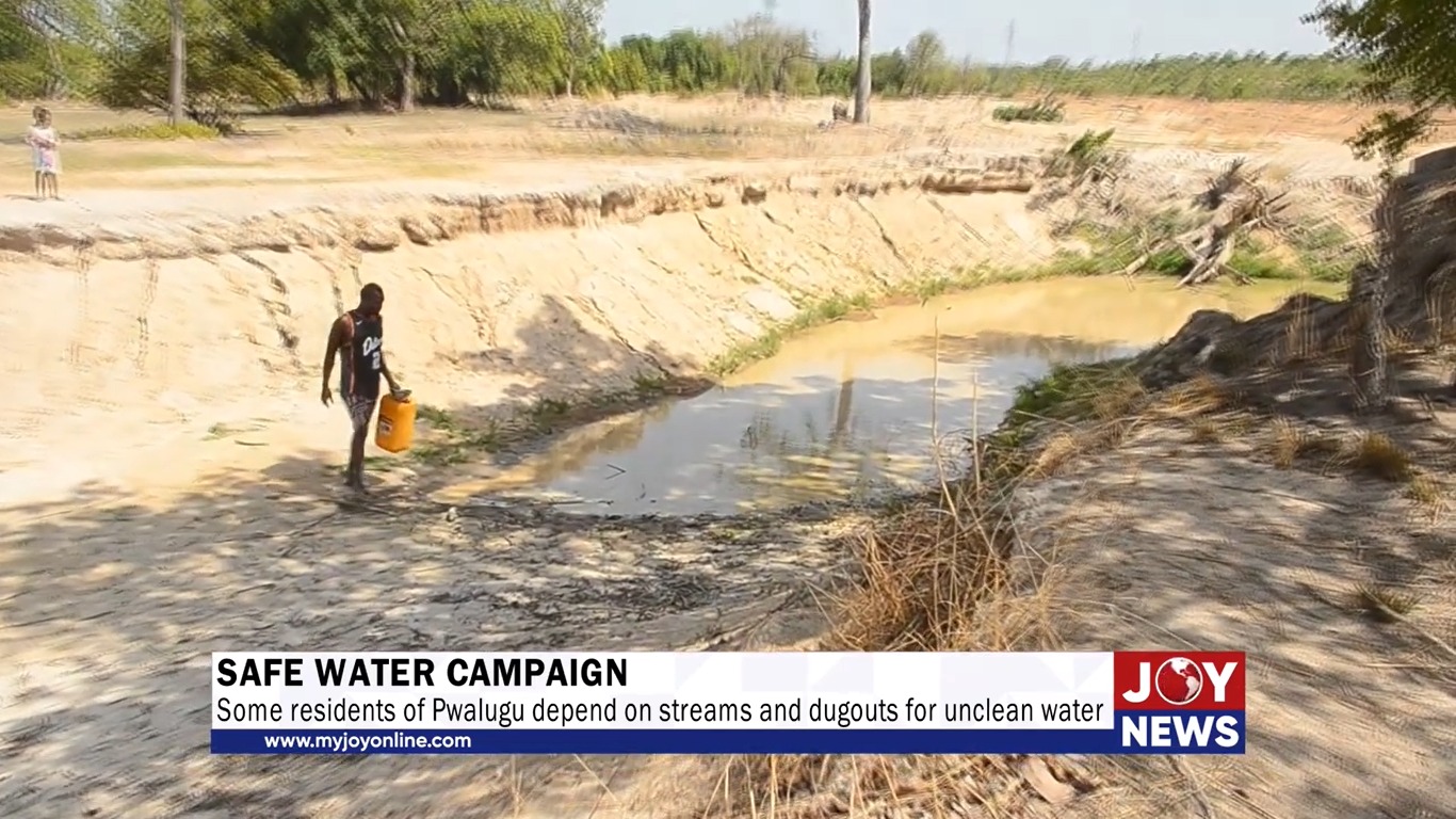 Safe Water Campaign: Some residents of Pwalugu depend on streams and ...