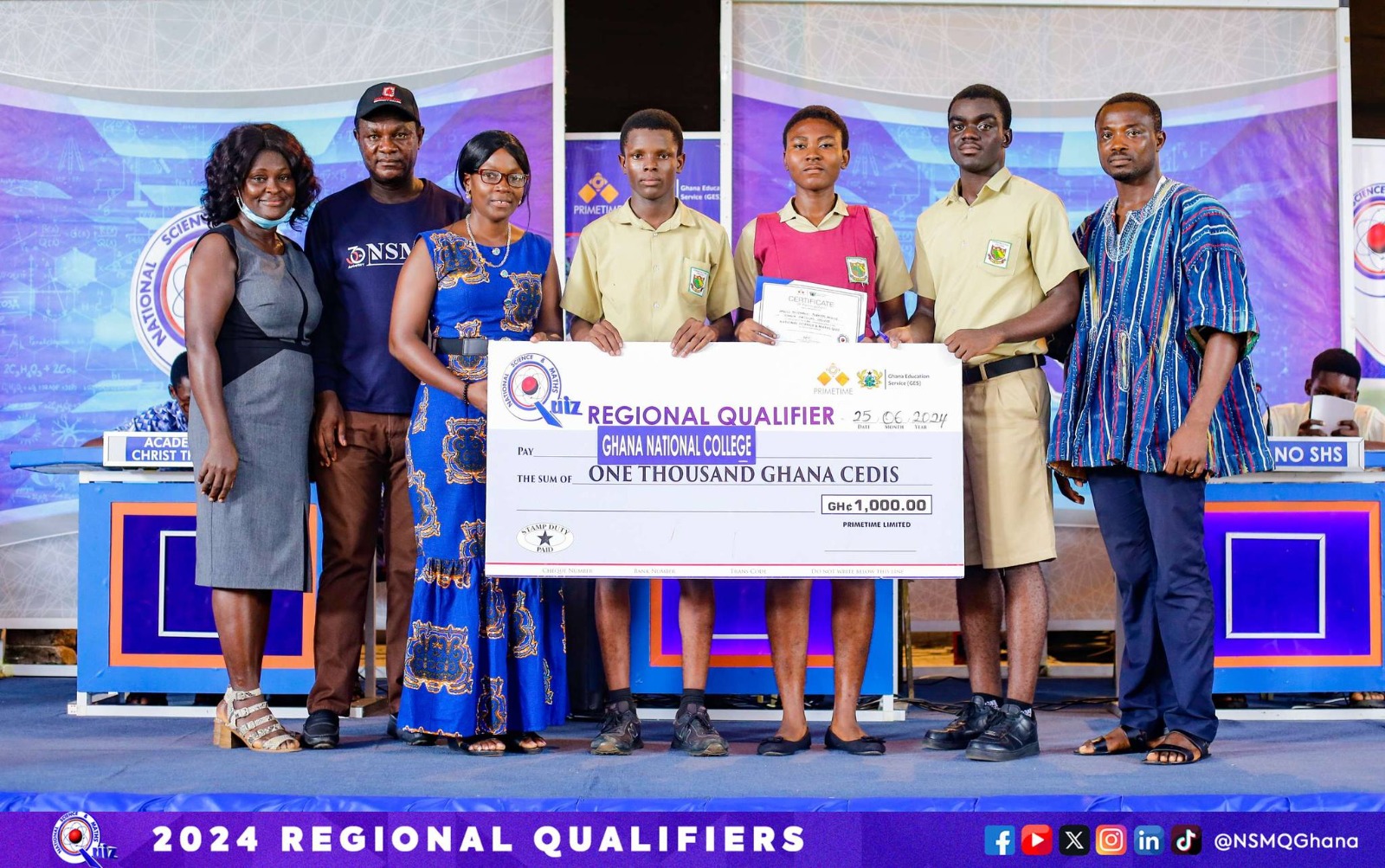 NSMQ2024: Ghana National College makes big statement with 83-point ...