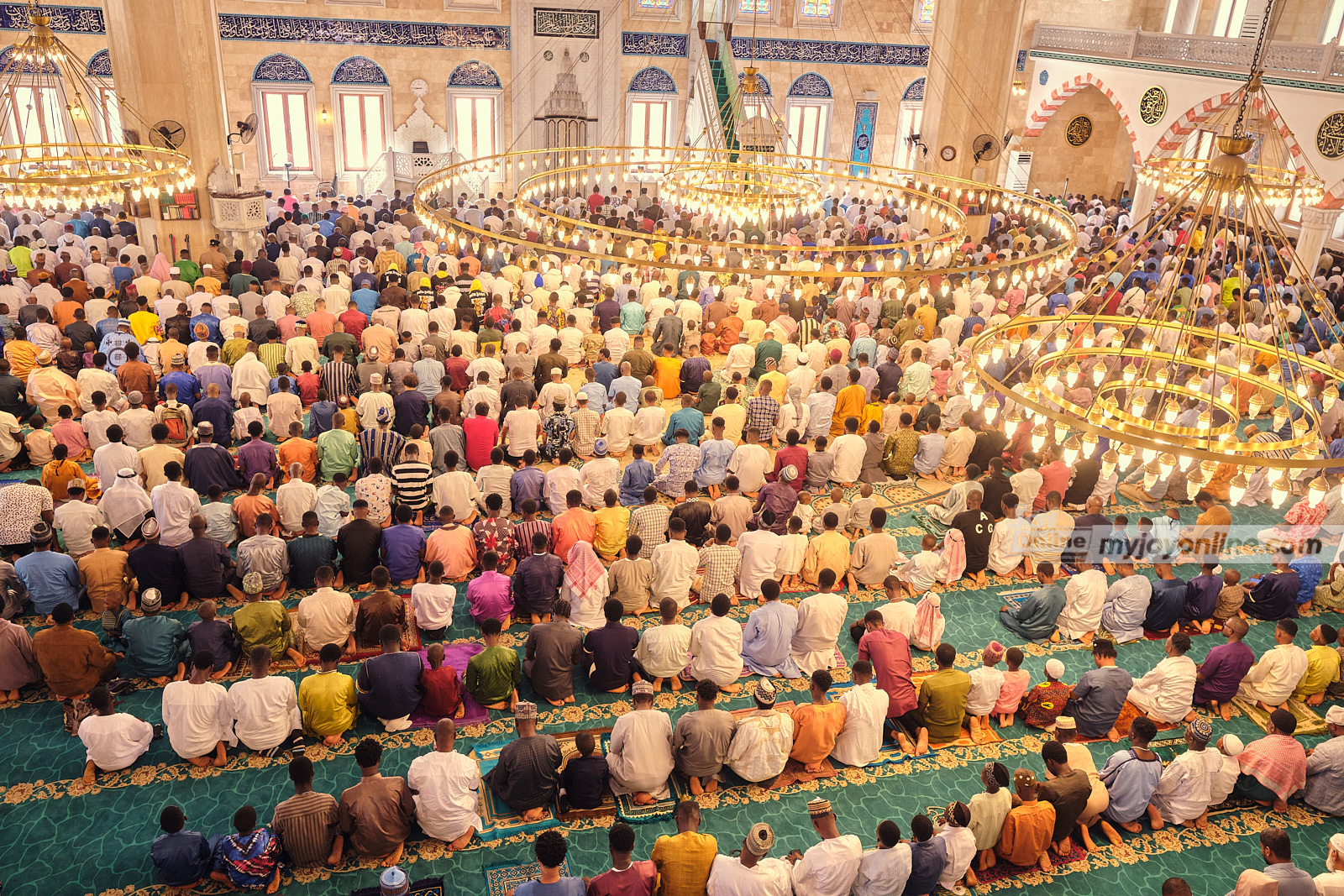 Photos from Eid-ul-Adha celebration at National Mosque - MyJoyOnline