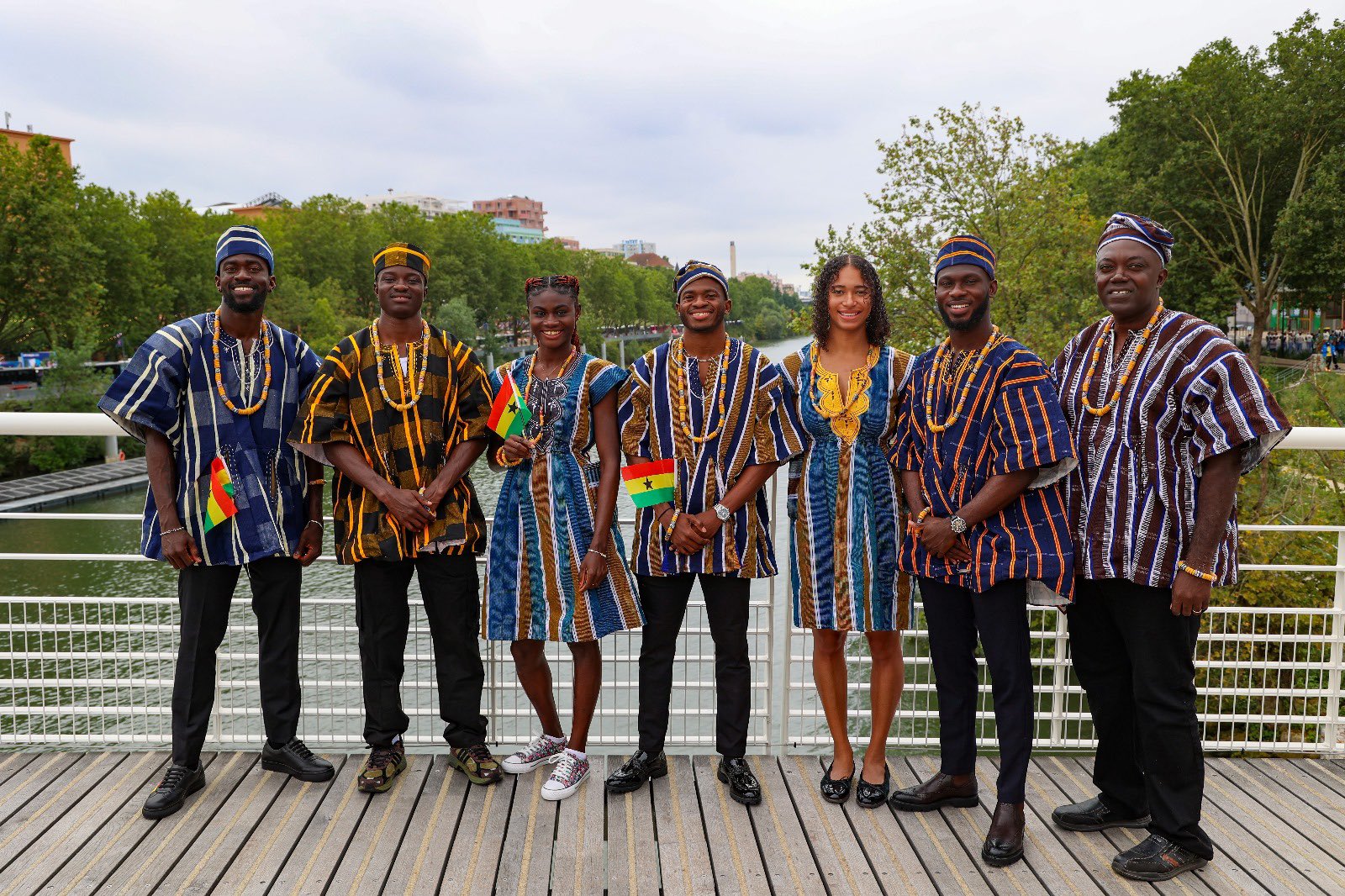 Paris 2024: Team Ghana to wear fugu for Olympic Games opening ceremony ...