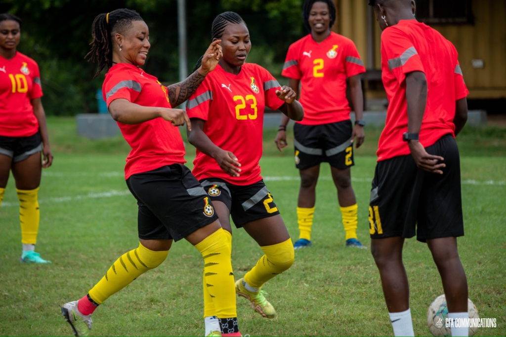 Black Queens hold first training session ahead of Japan friendly ...