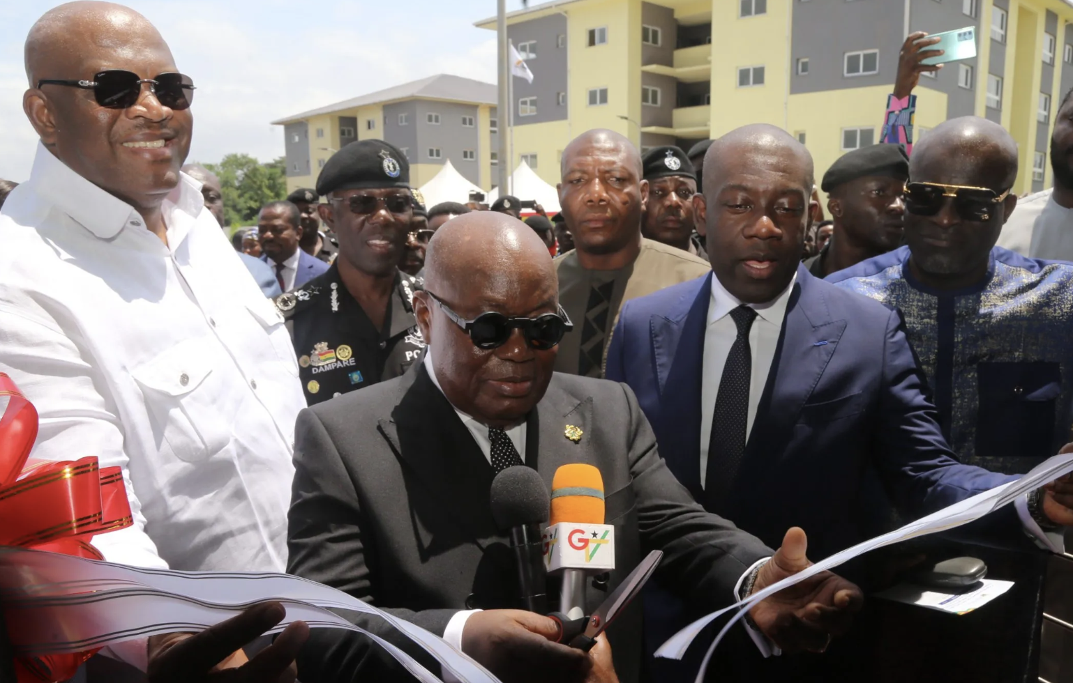 Akufo-Addo commissions 320 housing units for Police Service - MyJoyOnline
