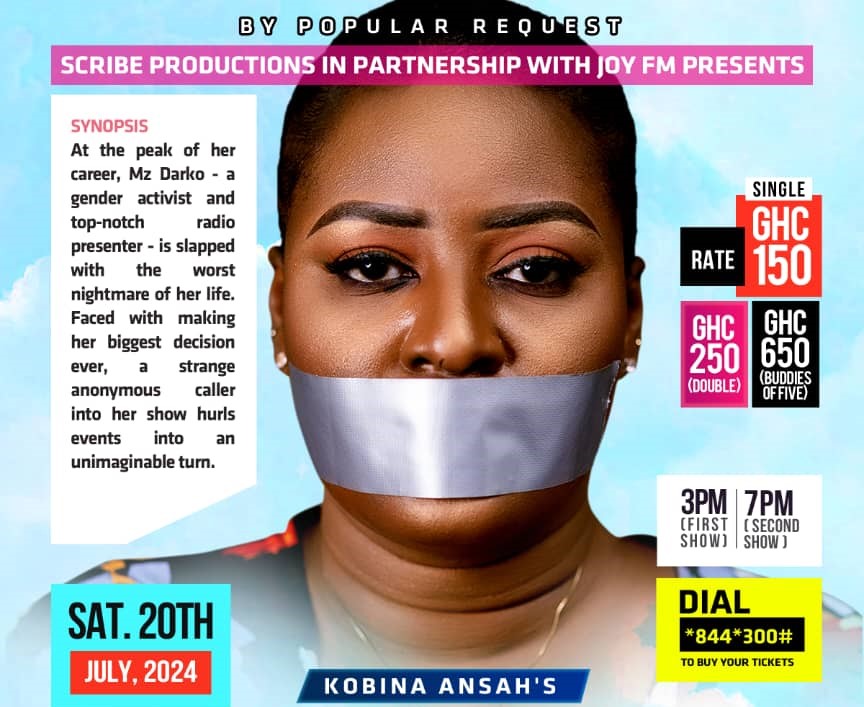 Kobina Ansah's 'In The Pants of A Woman' set for July 20 at National Theatre - MyJoyOnline