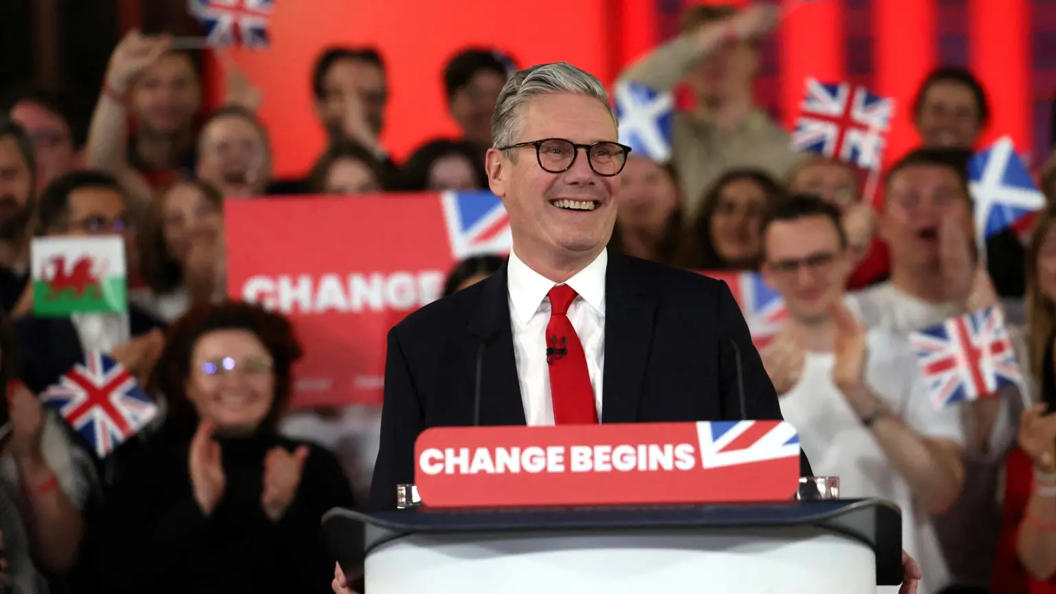 UK Labour Party sweeps to power in historic election win. But impatient ...