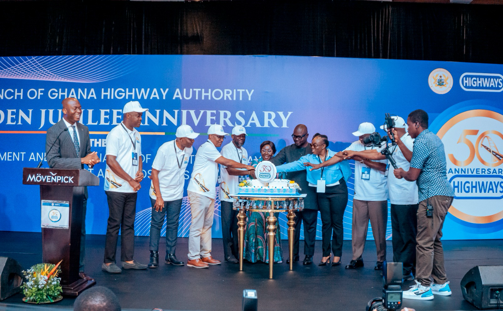 Ghana Highway Authority launches 50th anniversary, unveils logo ...