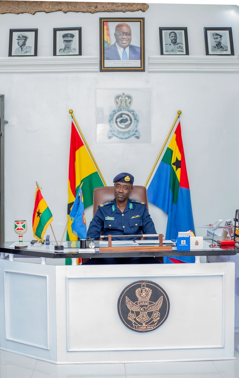 Air Commodore Atiemo Assumes Command at Air Force Base Takoradi ...