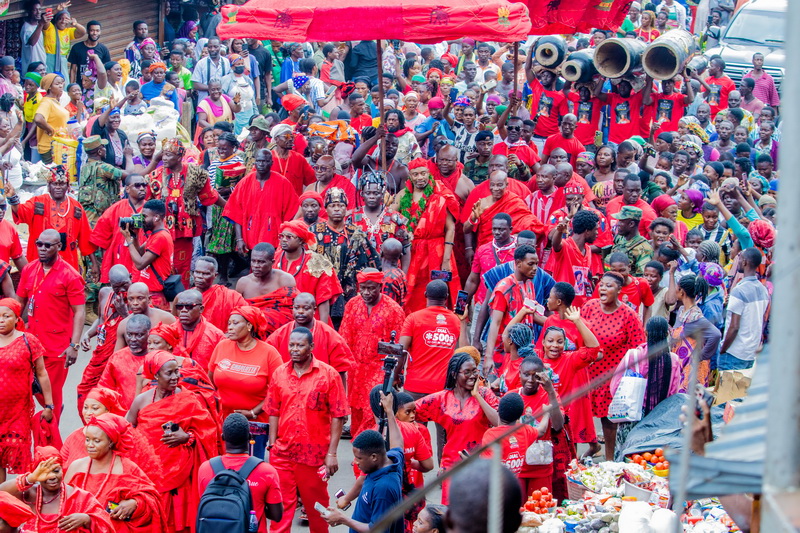 A Sacred Journey: The Ga Mantse's Pilgrimage to Mantseman - MyJoyOnline