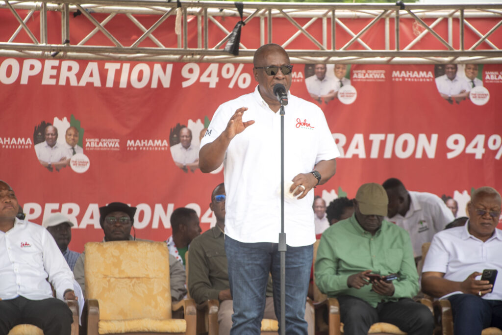 Mahama promises year-round irrigation to revive cocoa farming - MyJoyOnline