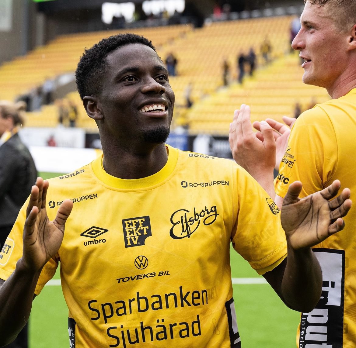 Michael Baidoo inspires Elfsborg to victory over Goteborg - MyJoyOnline