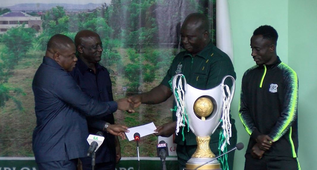 FC Samartex receive GH¢100K from Forestry Commission after trophy ...