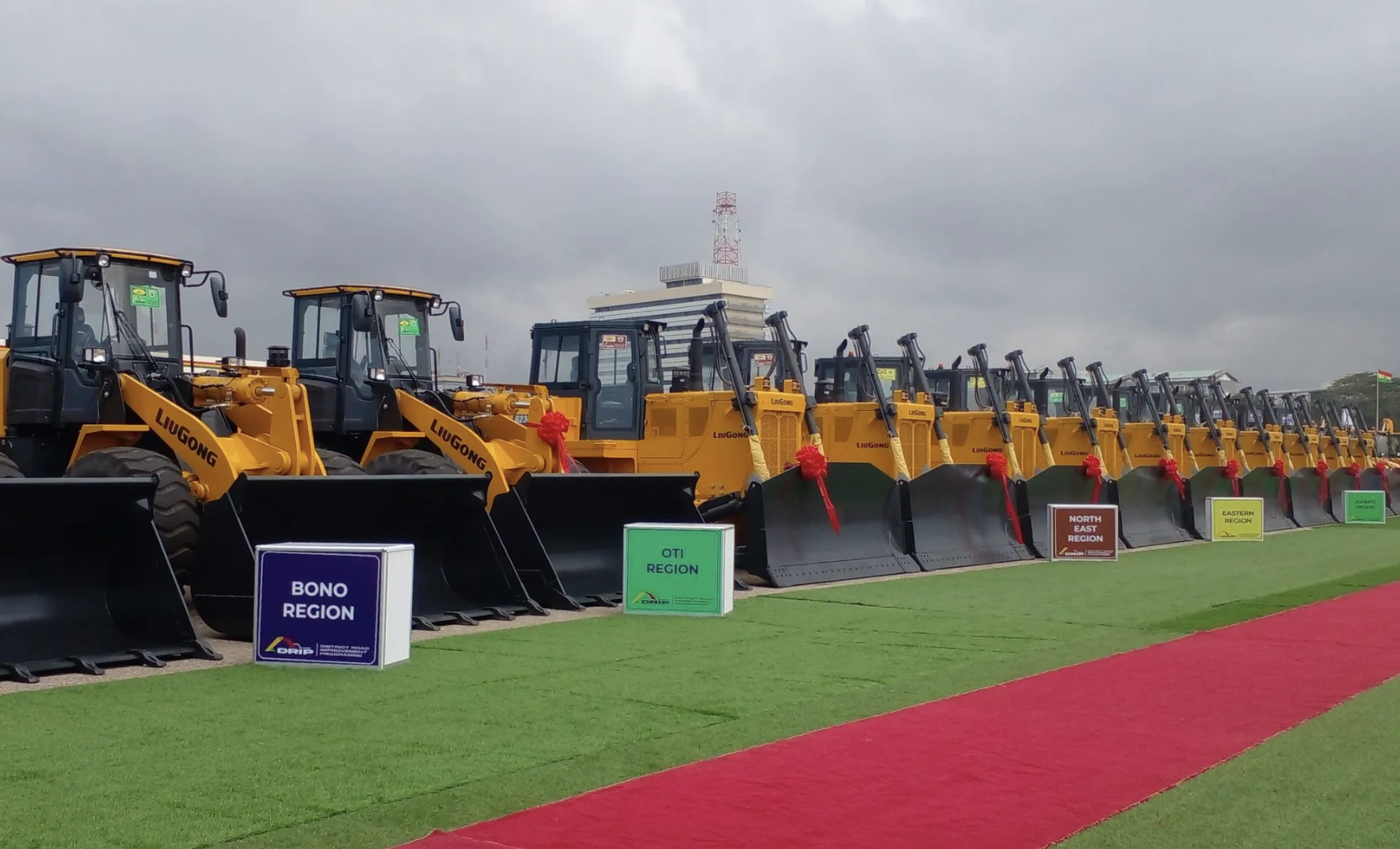 Road maintenance equipment commissioned to create 10,000 jobs - MyJoyOnline