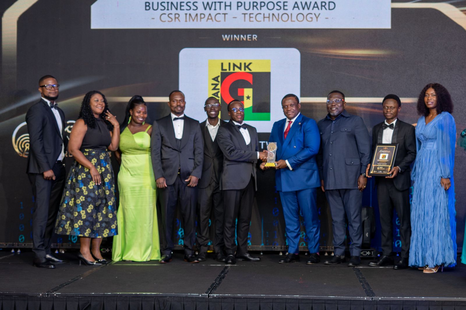 Ghana Link Executives sweep National Communications Awards - MyJoyOnline