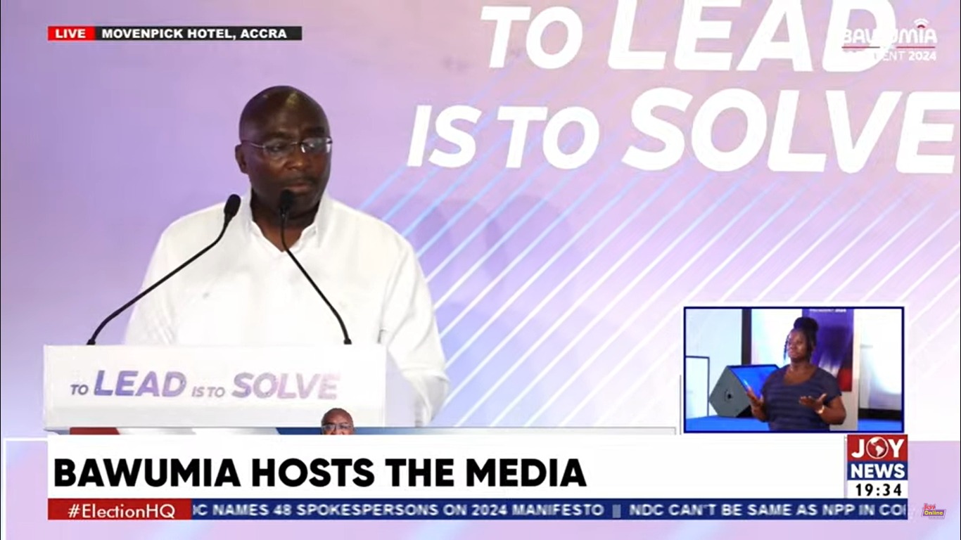 Playback: Bawumia hosts the media - MyJoyOnline