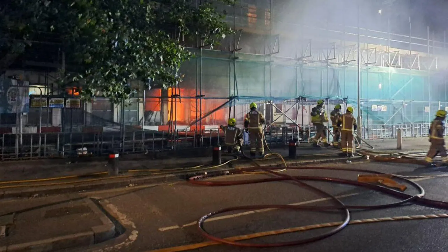 Dozens evacuated as fire engulfs London high-rise - MyJoyOnline