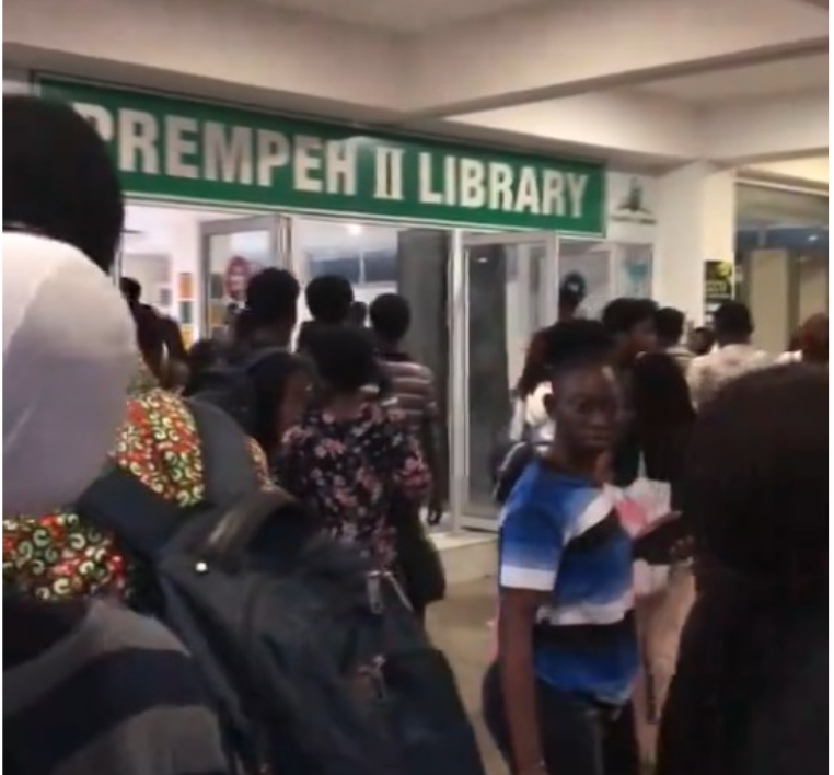 Fire breaks out in KNUST Prempeh II Library - MyJoyOnline