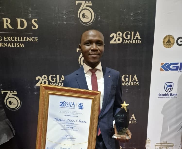 Joy Sports’ Muftawu Nabila Abdulai named 2024 GJA Sports Journalist of ...