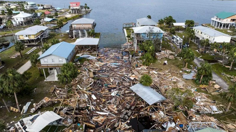 Dramatic pictures from southern US show scale of Hurricane Helene ...
