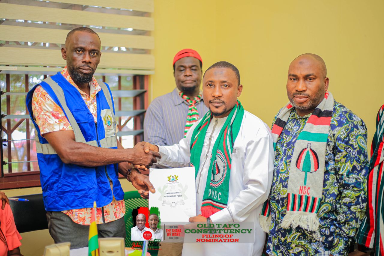 NDC MP aspirant in Old Tafo files nomination, pledges to support ...