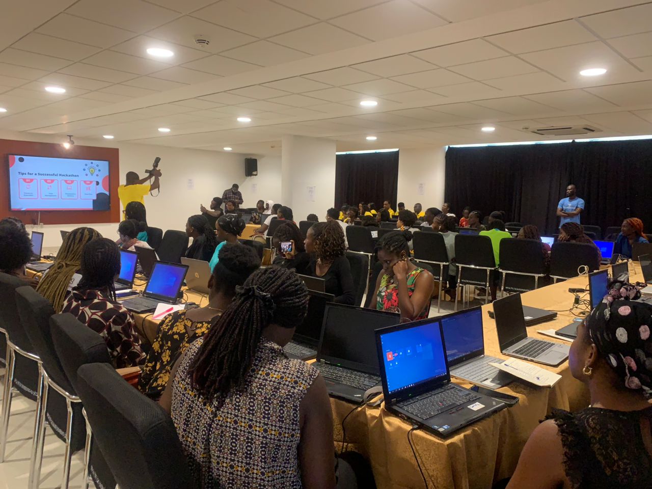 MTN GirlCode Hackathon empowers girls to solve SDG-related problems with technology - MyJoyOnline