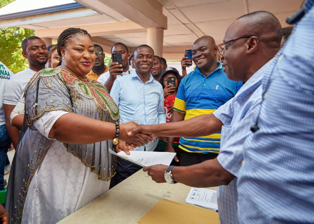 NDC's Okaikwei North parliamentary candidate Theresa Lardi Awuni files ...