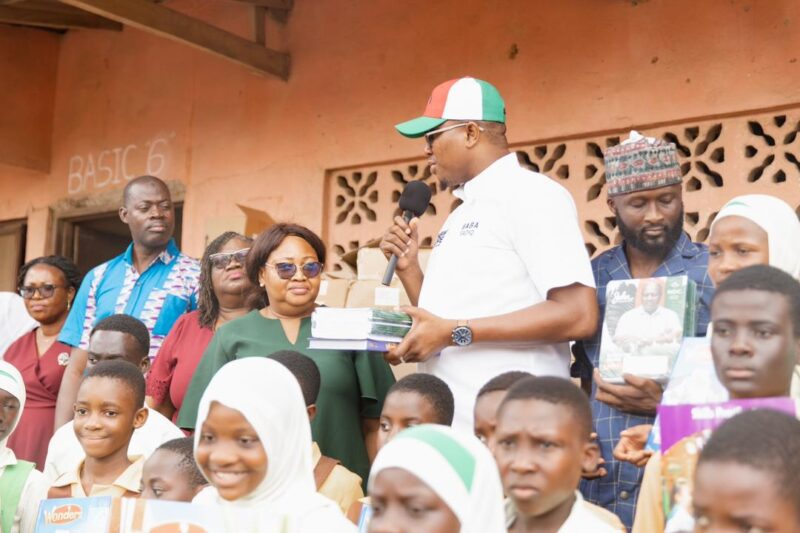 Baba Sadiq donates books to public schools in OKC constituency ...