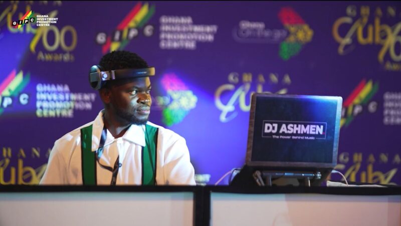 DJ Ashmen rocks at 21st Ghana Club 100 Awards - MyJoyOnline