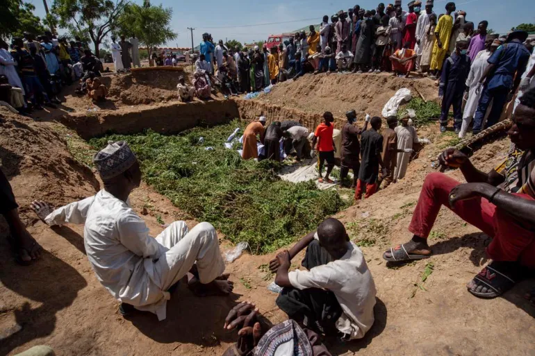 Mass funerals held for over 150 killed in Nigeria fuel tanker explosion ...