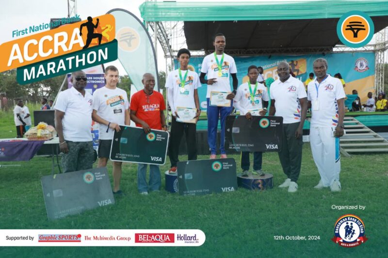 David Nakousi wins 2024 First National Bank Accra Marathon - MyJoyOnline
