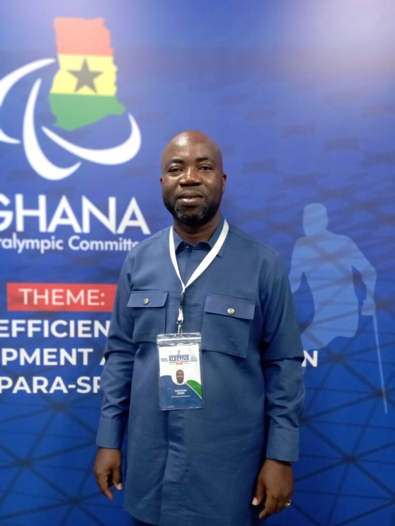 Samson Deen re-elected President of National Paralympic Committee of ...