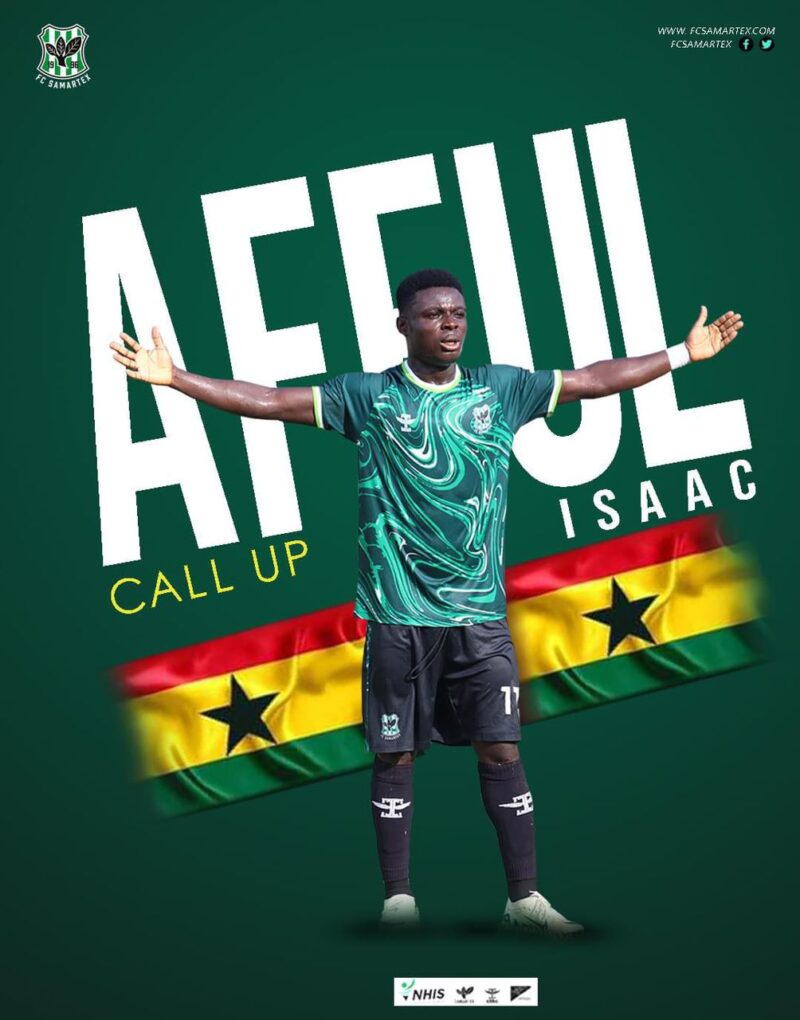 AFCON 2025Q: Samartex’s Isaac Afful earns first call-up to Black Stars for crucial Sudan matches ...