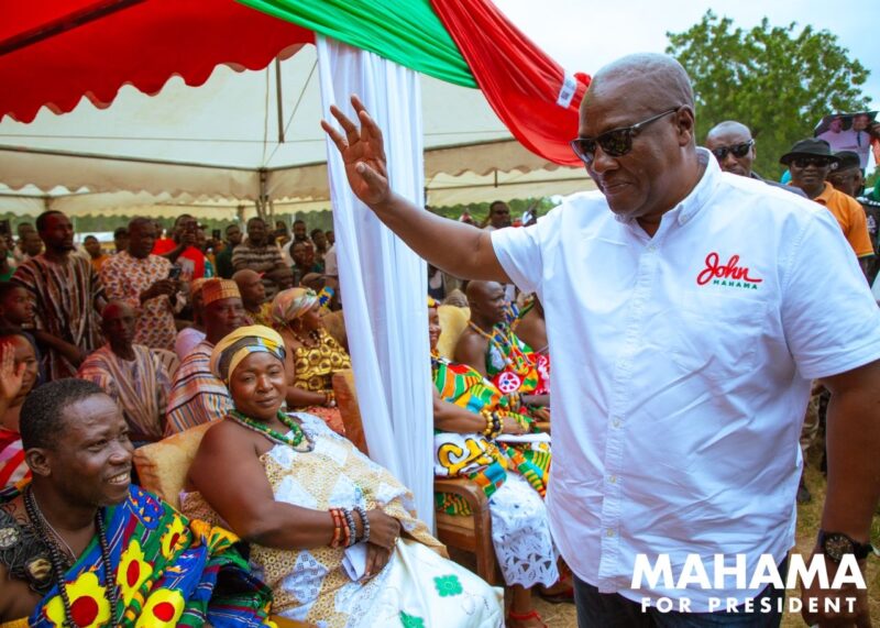 Mahama to begin two-day campaign tour of North East Region - MyJoyOnline