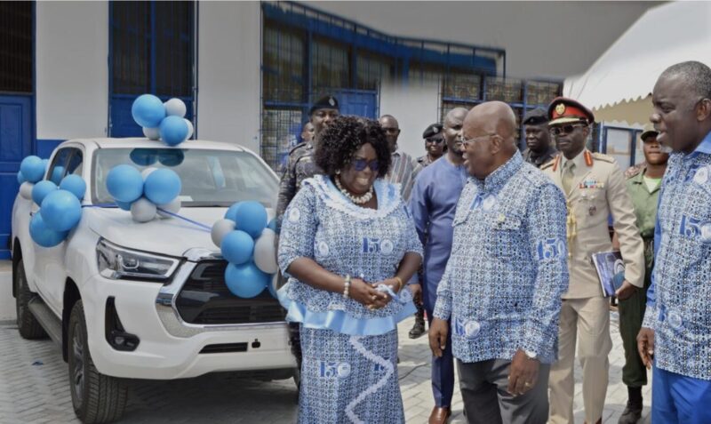 Akufo-Addo donates pick-up truck to Kinbu SHTS - MyJoyOnline