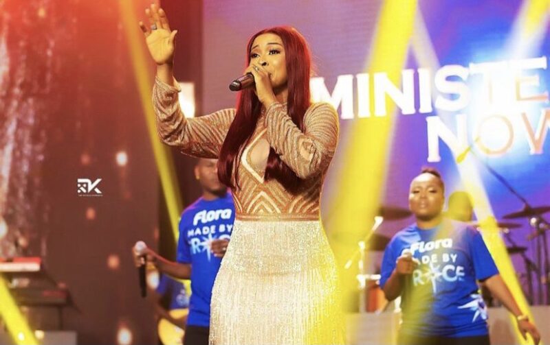 Mavis Asante dazzles at Piesie Esther's concert - MyJoyOnline