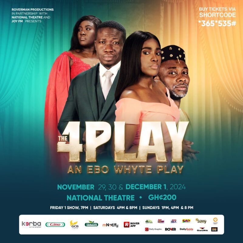 Ebo Whyte returns with ‘The 4Play’ - MyJoyOnline
