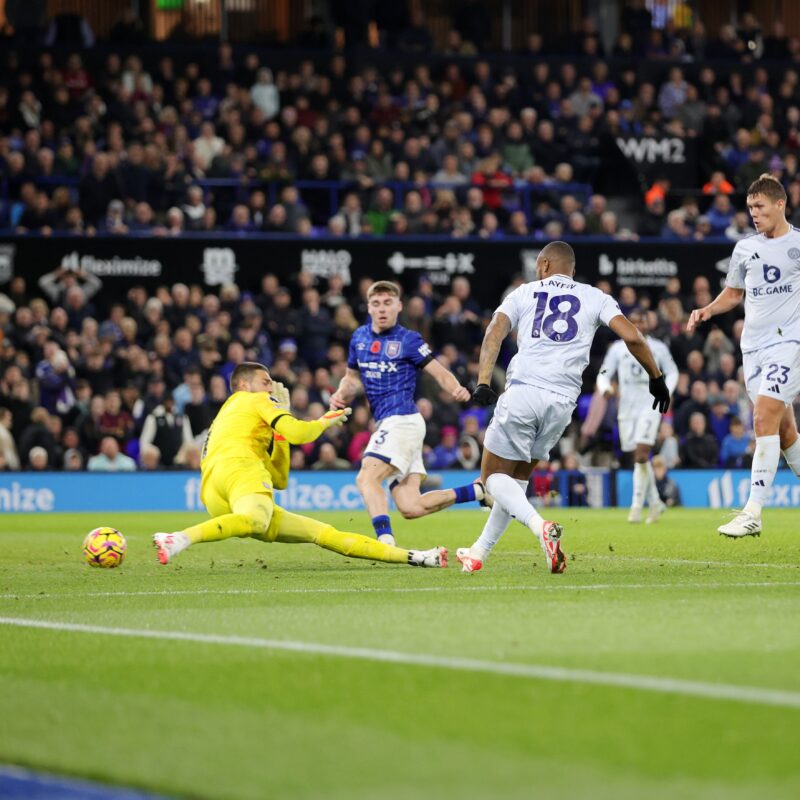 EPL: Jordan Ayew late goal salvages draw for Leicester against Ipswich ...