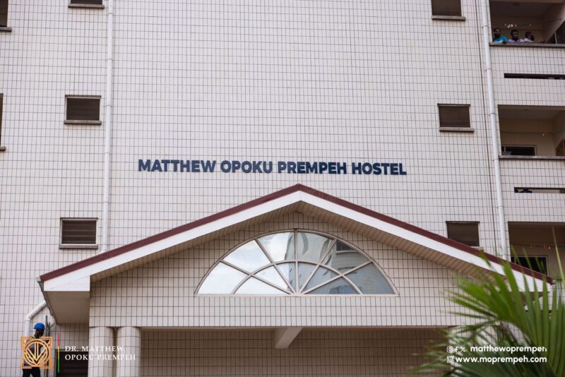 UPSA names hostel after NAPO for outstanding contributions to education ...
