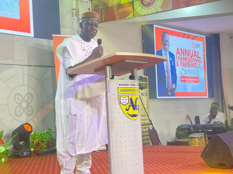 GOIL holds annual thanksgiving and farewell service for Group CEO ...