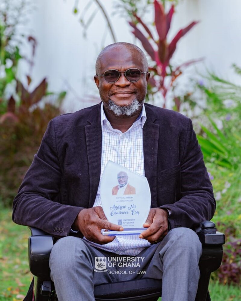 CDEPP Founder receives inaugural UGSoL Legends Award - MyJoyOnline