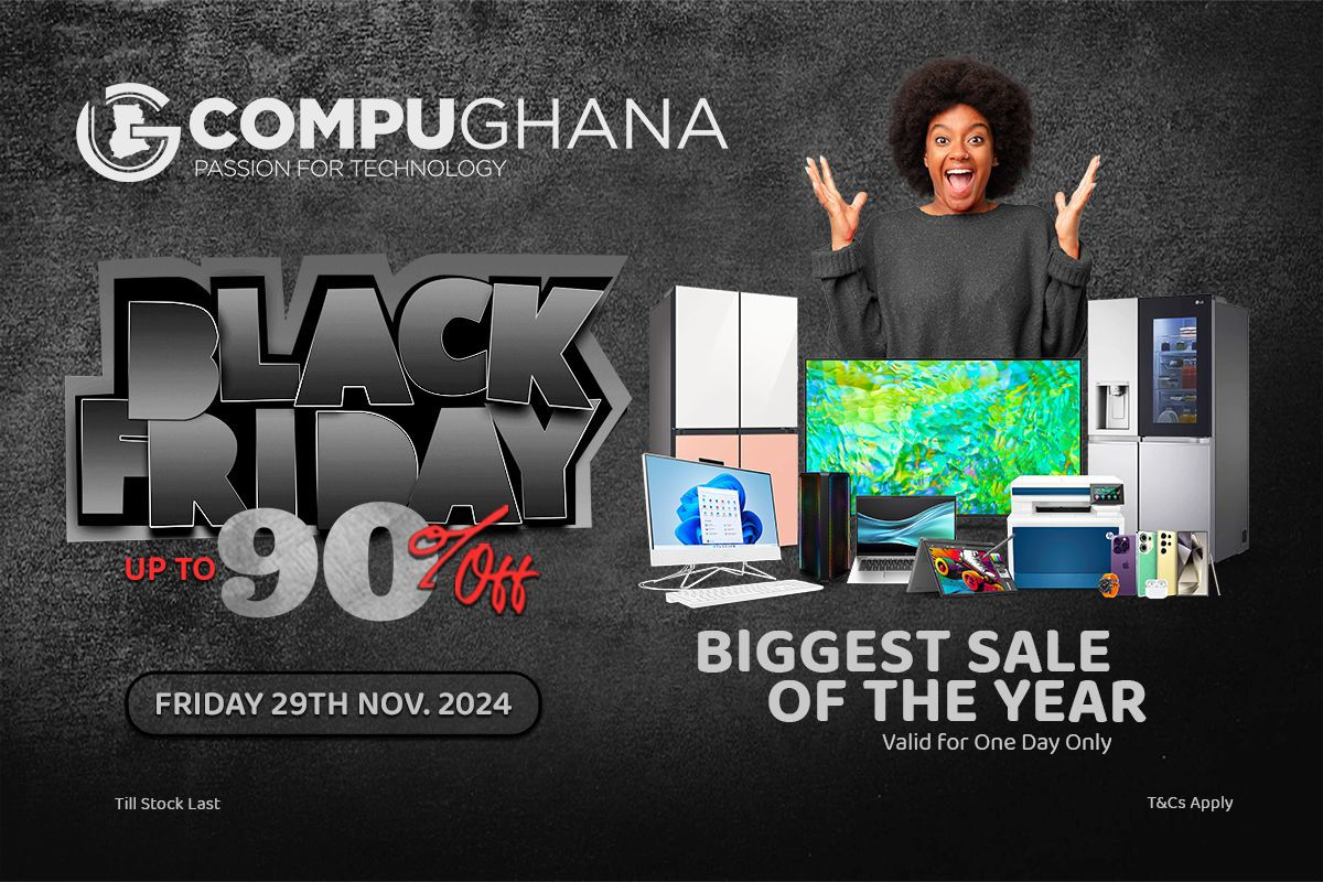 CompuGhana presents: Black Friday themed ‘Something black is coming’ biggest sale of the year ...