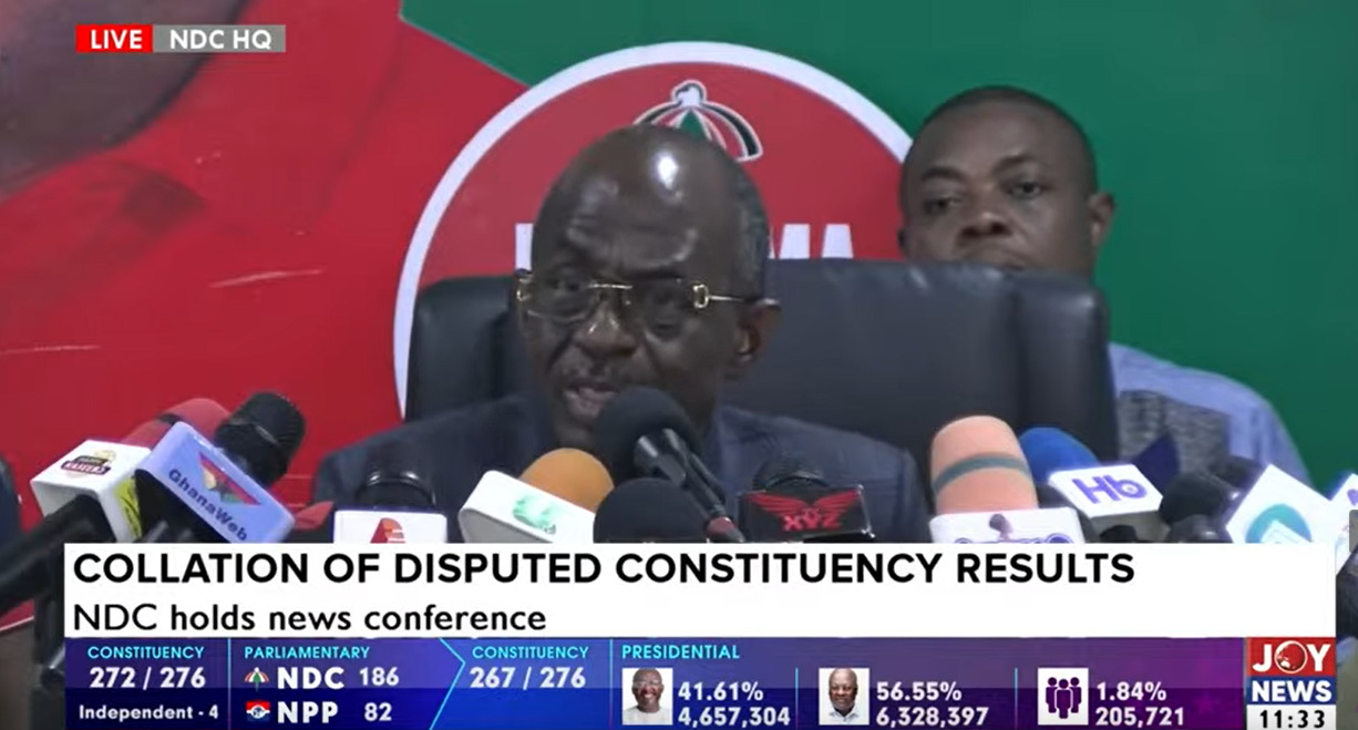 You can't lecture us on democracy - Asiedu Nketia tells "Micro-Minority" leader Afenyo-Markin ...