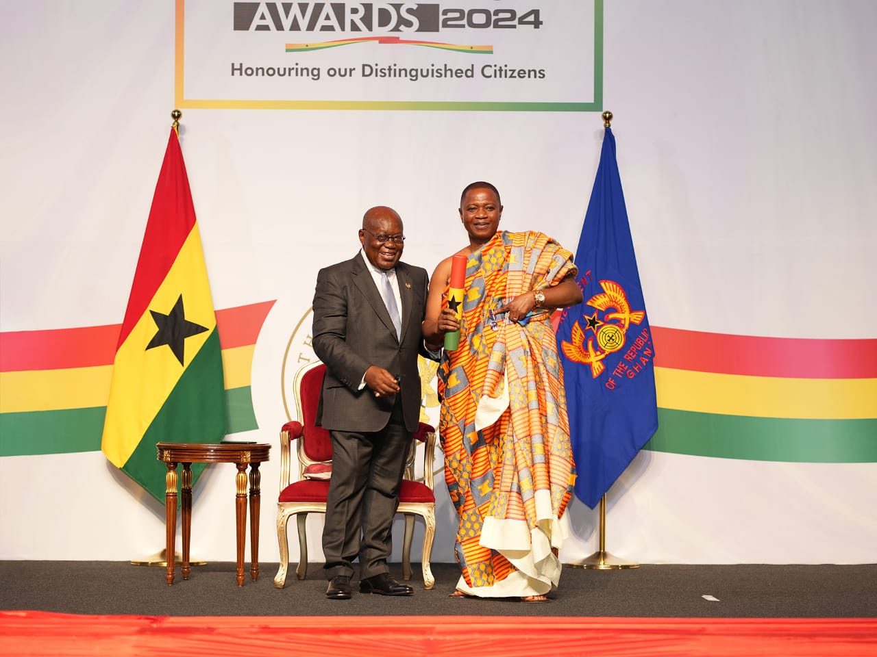 Dr Nick Danso Adjei conferred with Grand Medal Award by state - MyJoyOnline