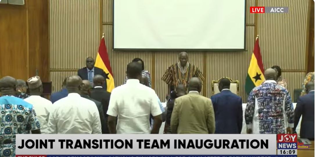 Playback: Inauguration of joint transition team - MyJoyOnline