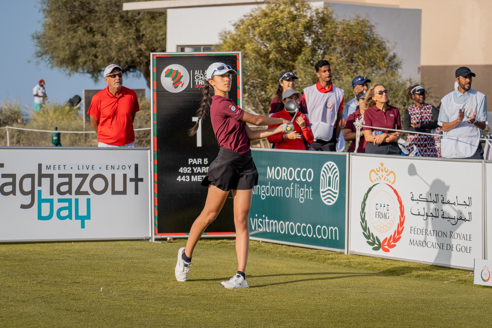 2024 All Africa Challenge Trophy: 15-year-old Sofia Cherif Essakali leads Morocco to historic ...