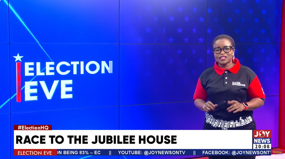 Livestream: Election Eve coverage on JoyNews - MyJoyOnline
