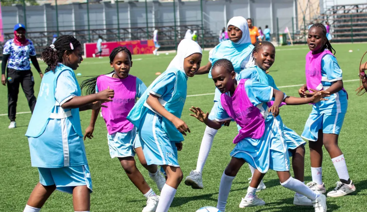 Grassroots Football: CAF holds festival for over 150 young girls ...