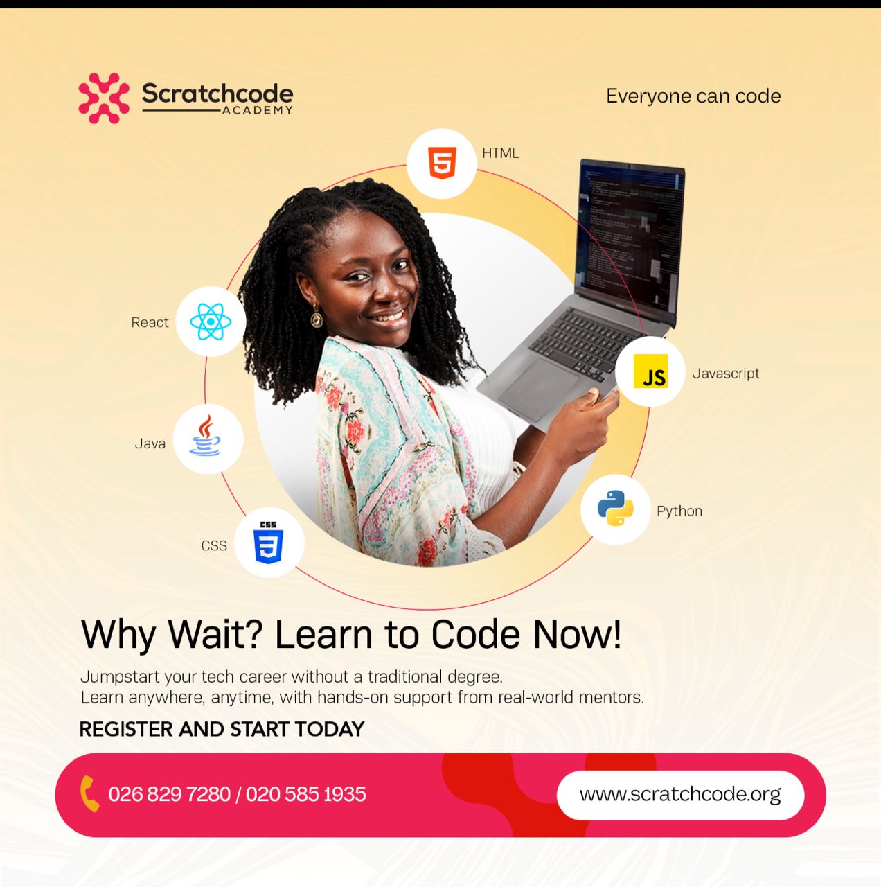 Ghanaian Tech start-up Scratchcode Academy paving the way for aspiring coders - MyJoyOnline