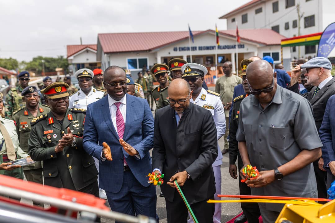 Ghana receives advanced military equipment worth GH₵800m from EU ...