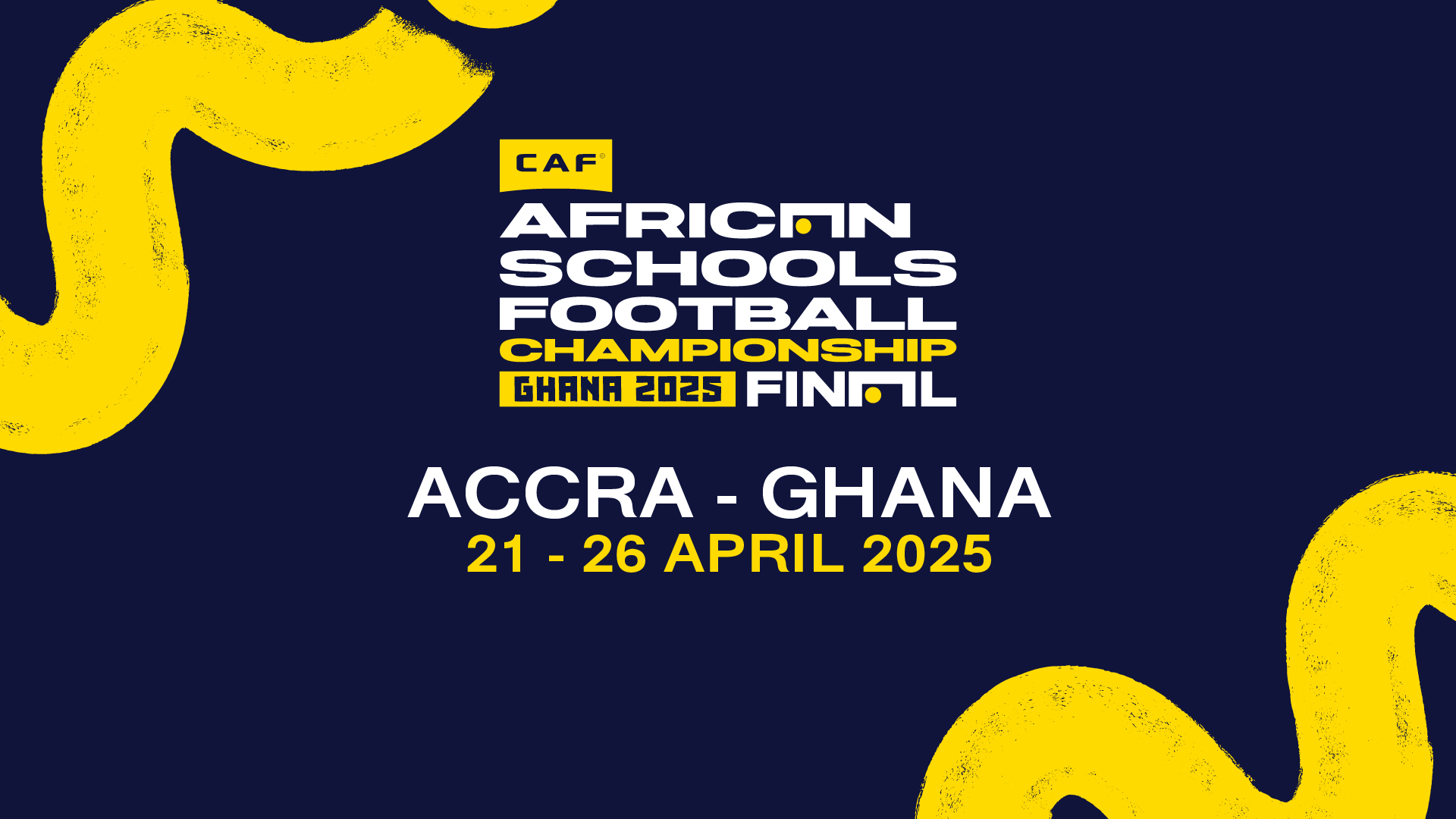 Ghana to host CAF African Schools Football Championship 2025 ...